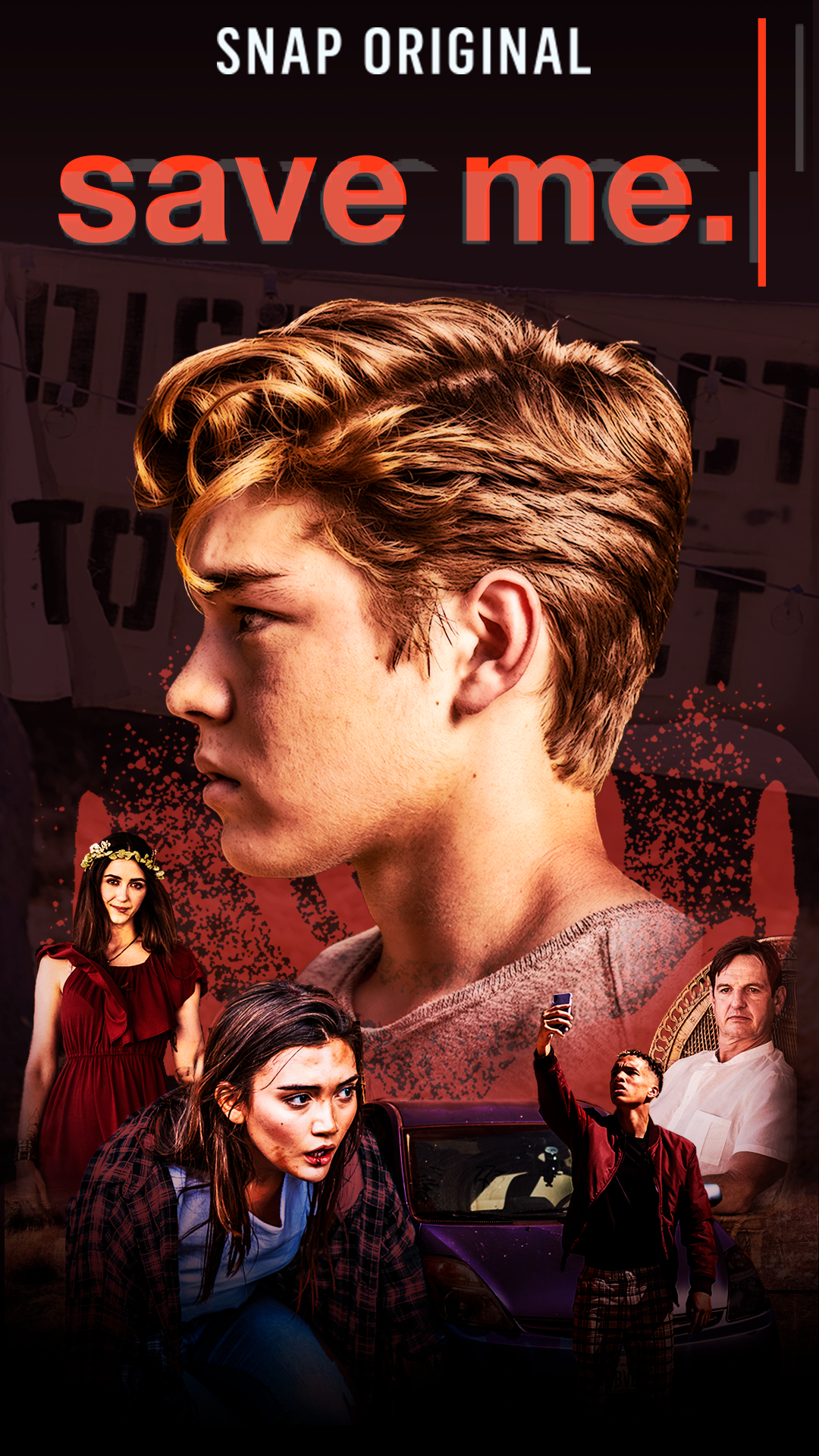 Save Me – Key Art – Celeb Secrets