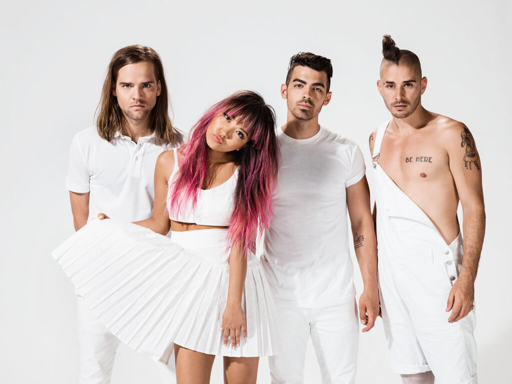In Celebration Of The 4 Year Anniversary of DNCE’s ‘Kissing Strangers ...