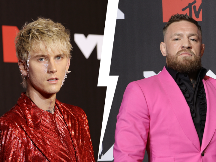 Conor McGregor And Machine Gun Kelly Get Into Fight At VMAs Red Carpet ...
