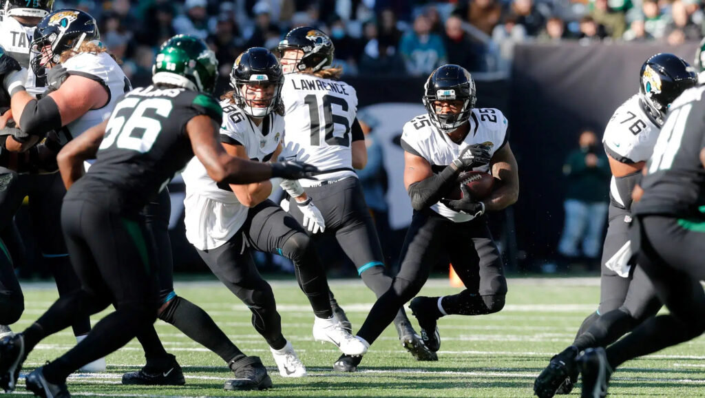Jets Acquire Running Back James Robinson from Jaguars After Breece Hall ...
